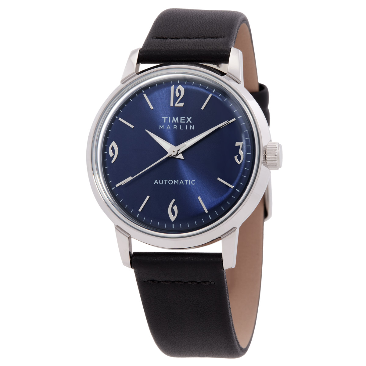 Timex Marlin Automatic Blue Dial Men's Watch TW2W93100VQ 194366403497 ...