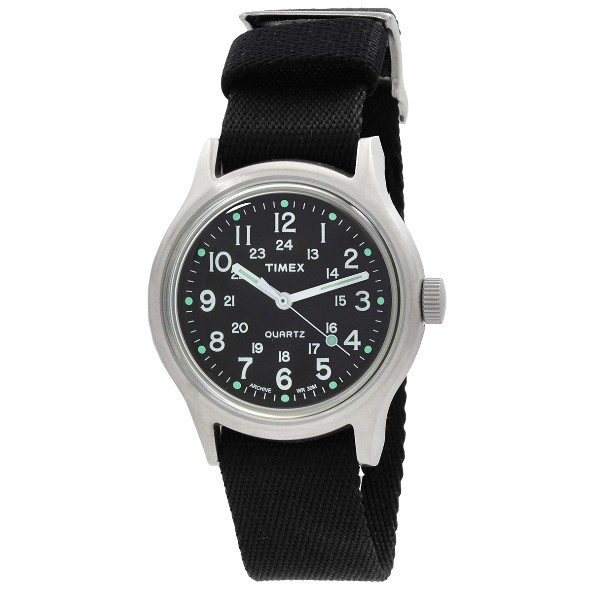 Timex Military Quartz Black Dial Ladies Watch TW2R73000 TW2R73000VQ ...