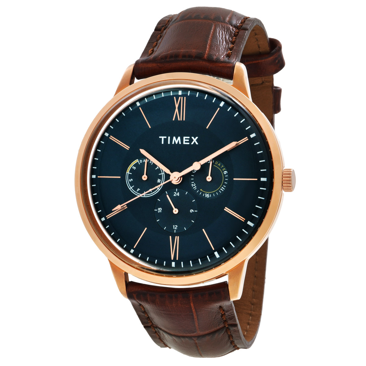 Timex Mk1 Quartz Blue Dial Men's Watch TW2T24100 753048829446 - Watches ...