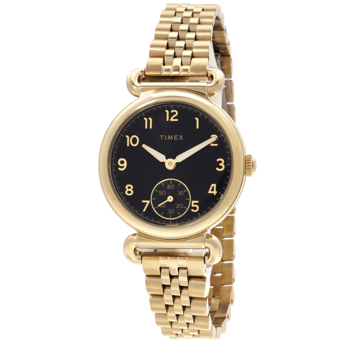 Timex Model 23 Quartz Black Dial Ladies Watch TW2T88700 194366020311 ...
