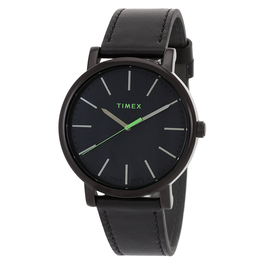Timex Originals Quartz Black Dial Men's Watch TW2U05700VQ 194366034608 ...