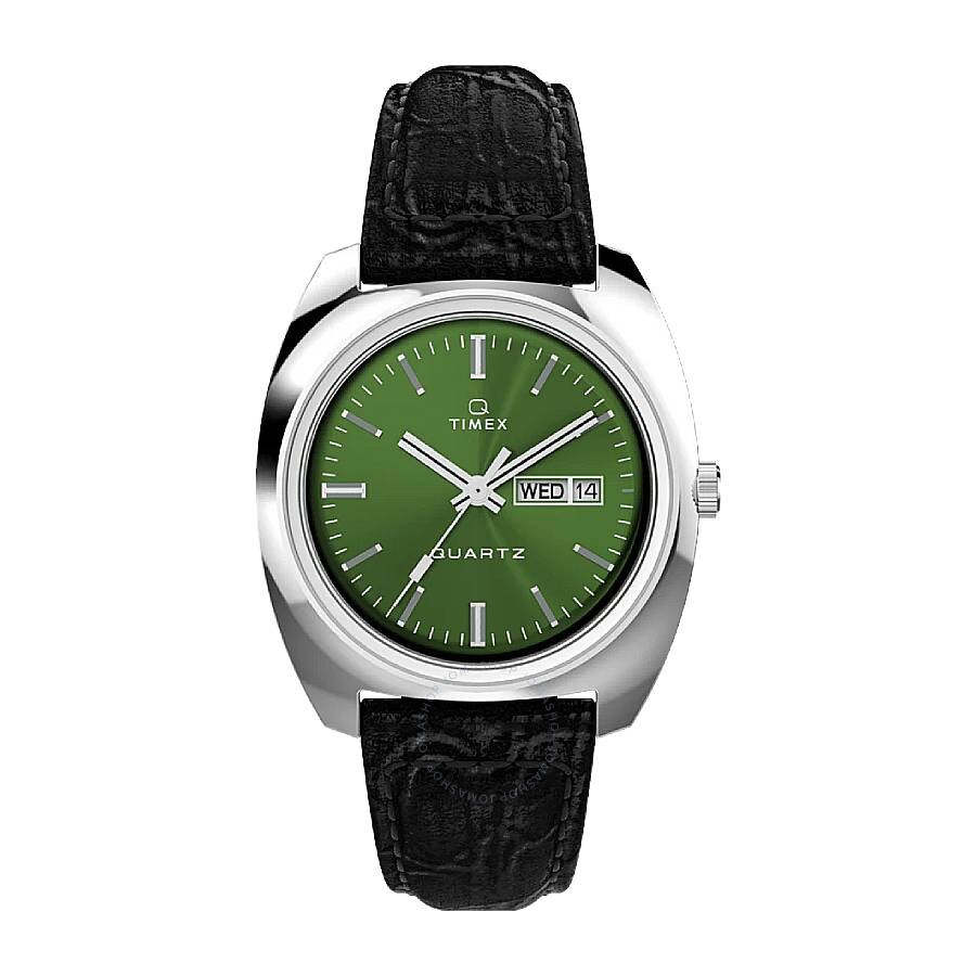 Timex Q Timex 1978 Quartz Green Dial Men's Watch TW2W44700 Timex ...