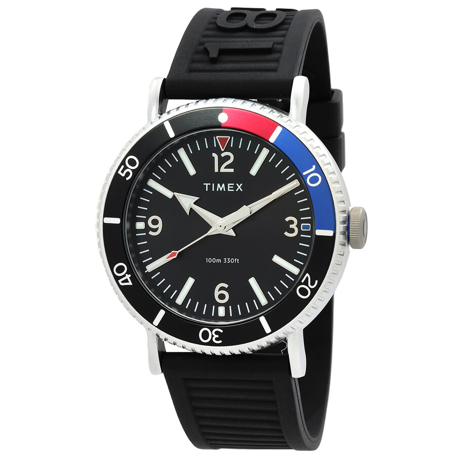 Timex Standard Quartz Black Dial Men's Watch TW2V71800 TW2V71800VQ ...