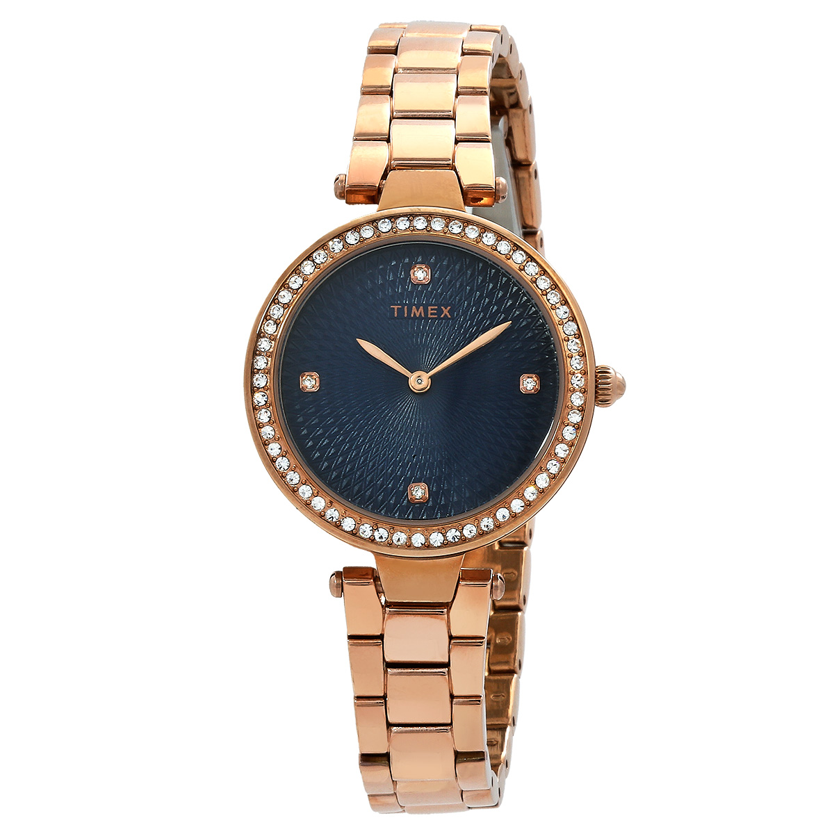 Timex Trend Quartz Crystal Black Dial Ladies Watch TW2V24600 ...