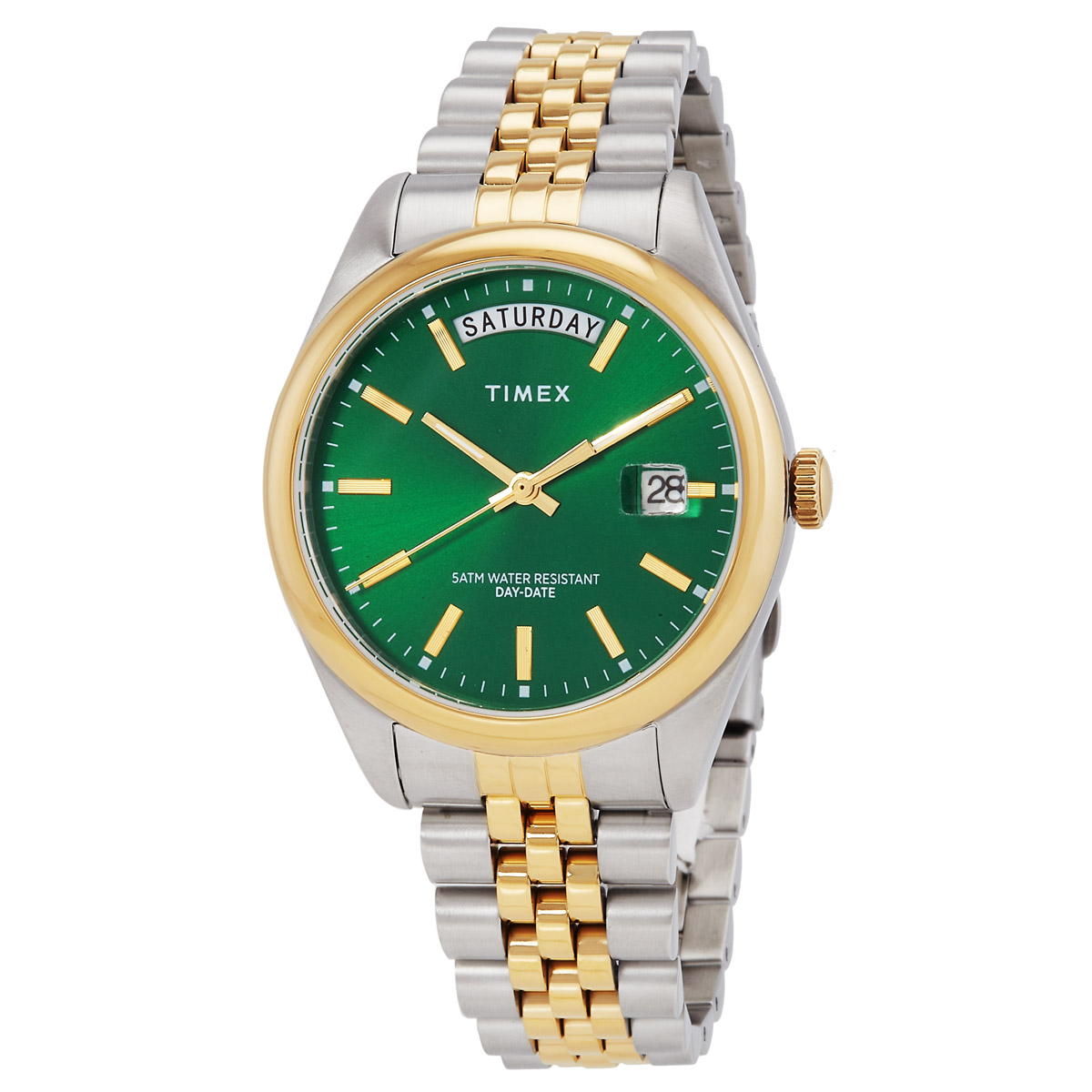Timex Trend Quartz Green Dial Ladies Watch TW2W32100 194366326369 ...