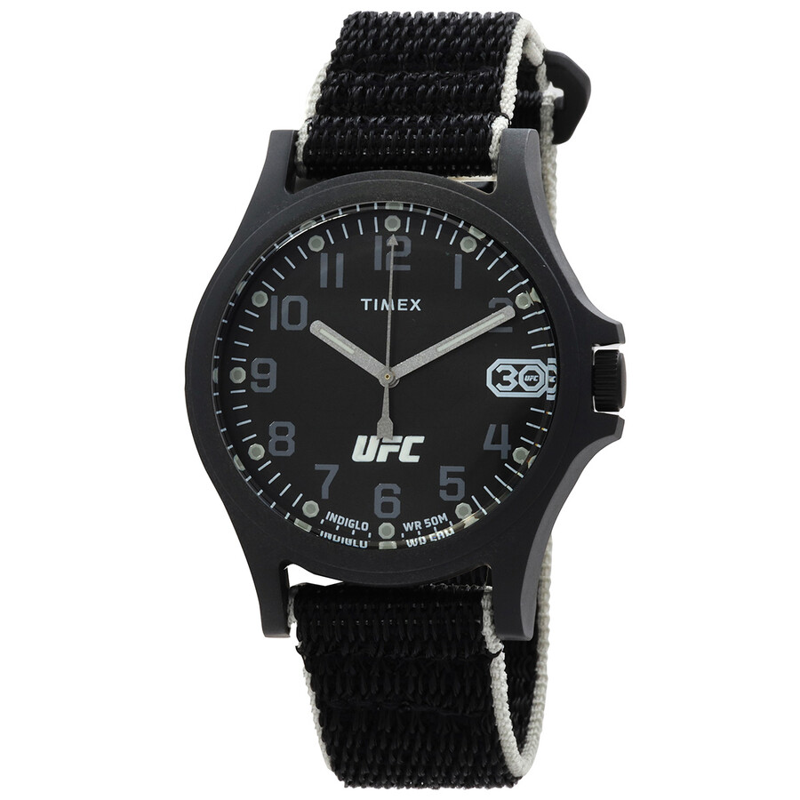 Timex Ufc Apex 30th Aniversary Quartz Black Dial Men's Watch JT ...