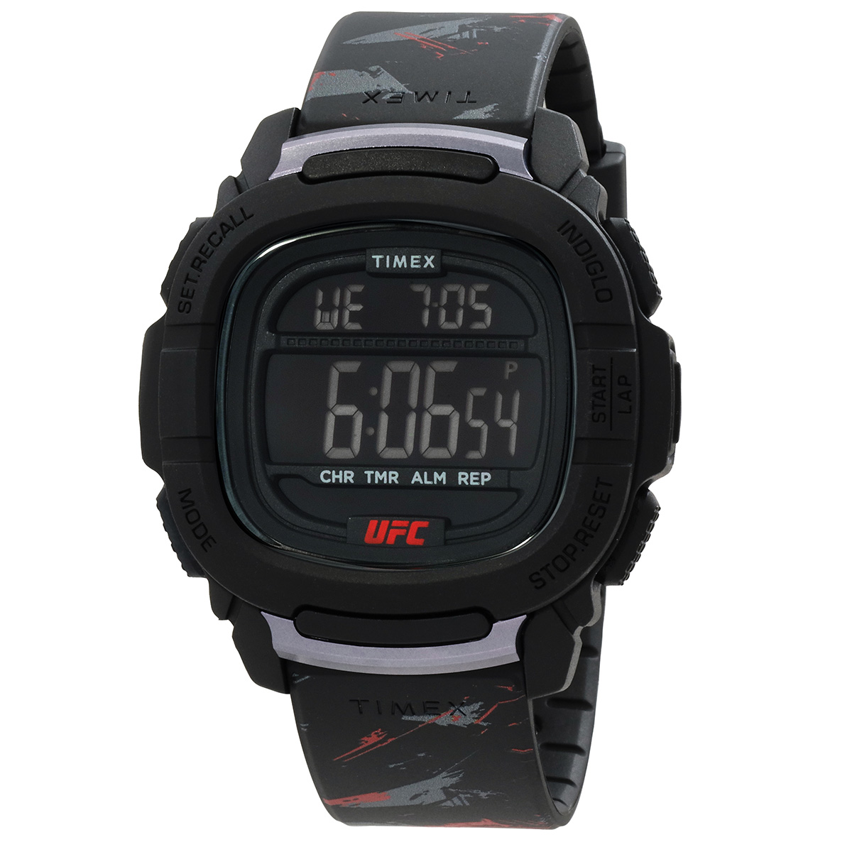 Timex UFC Command Quartz Digital Black Dial Men's Watch TW2V85200 ...