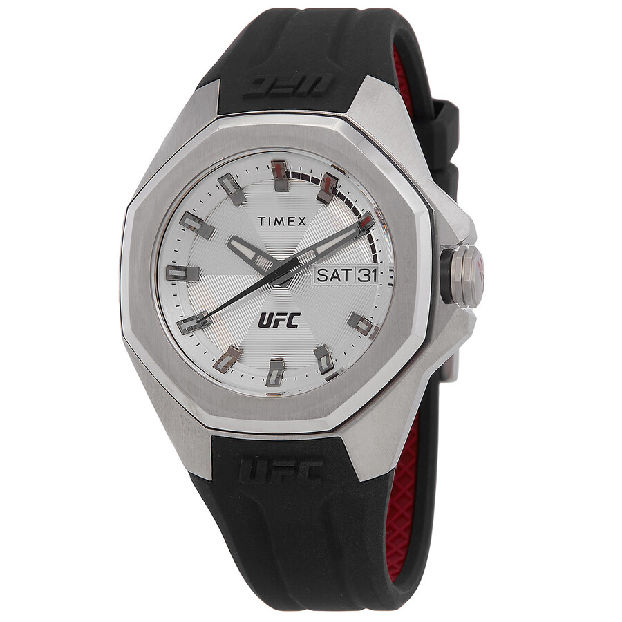 Timex UFC Pro Quartz Silver Dial Men's Watch TW2V57200 194366234251 ...