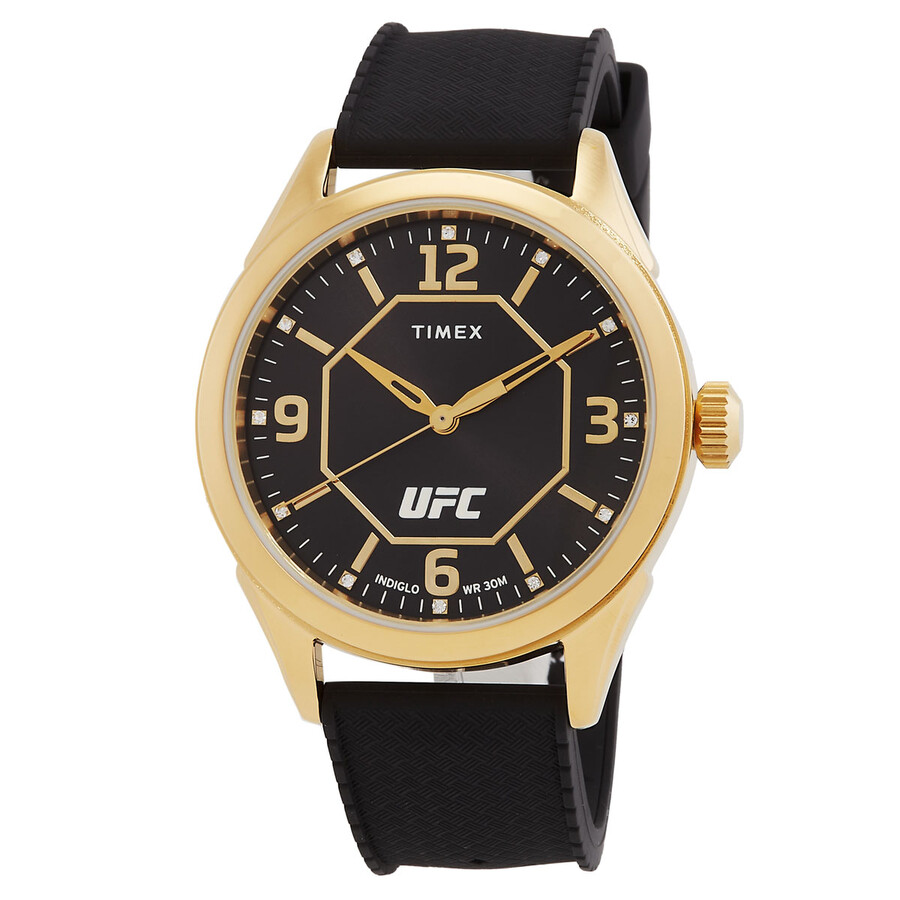 Timex UFC Street Quartz Black Dial Men's Watch TW2V56000 TW2V56000JT ...