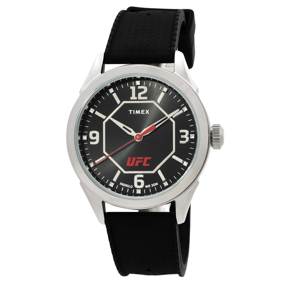 Timex UFC Street Quartz Black Dial Men's Watch TW2V56100 TW2V56100JT ...