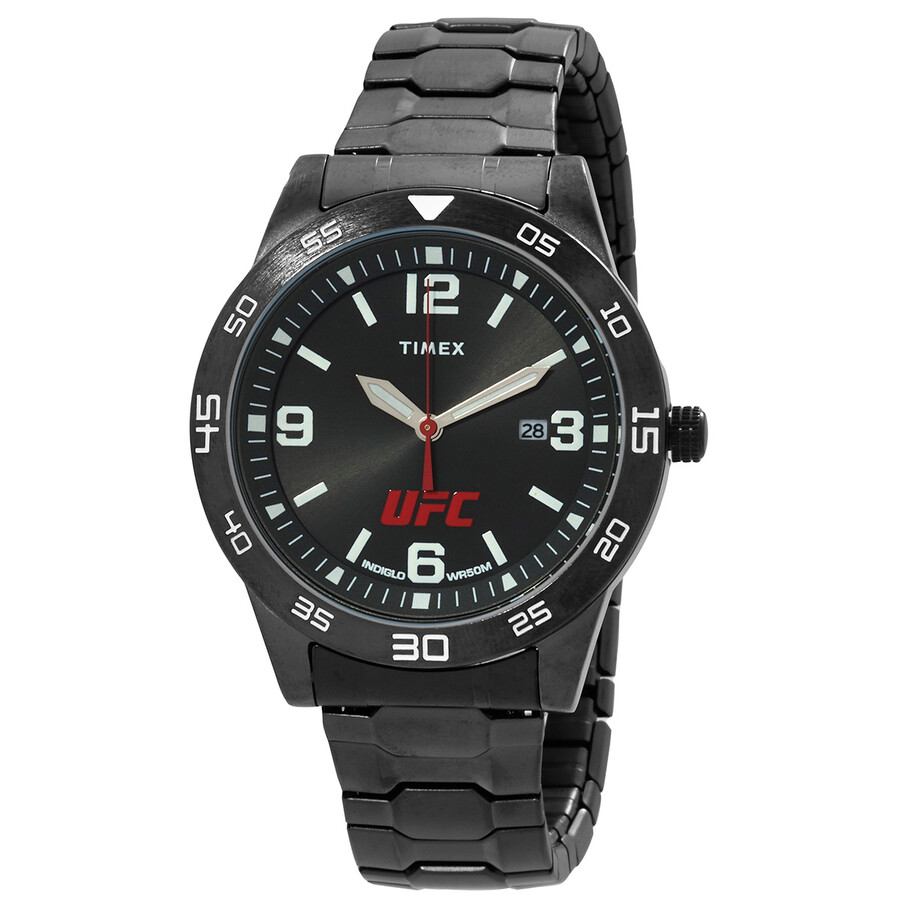 Timex UFC Street Quartz Black Dial Men's Watch TW2V56200JT 194366238662 ...