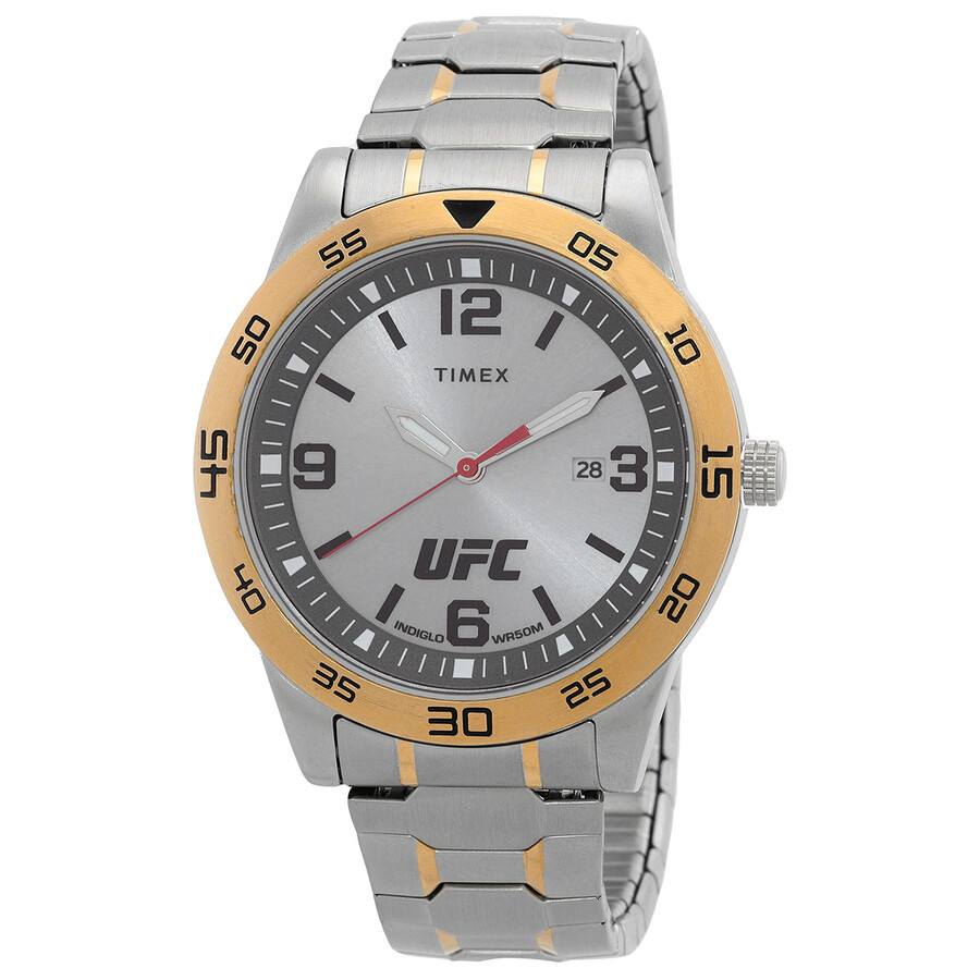 Timex UFC Street Quartz Silver Dial Men's Watch TW2V56500JT ...