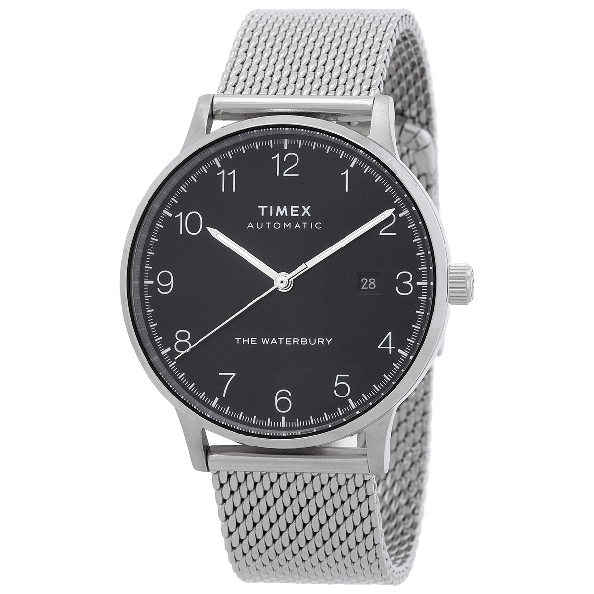 Timex Waterbury Automatic Black Dial Men's Watch TW2T70200 194366022865 ...