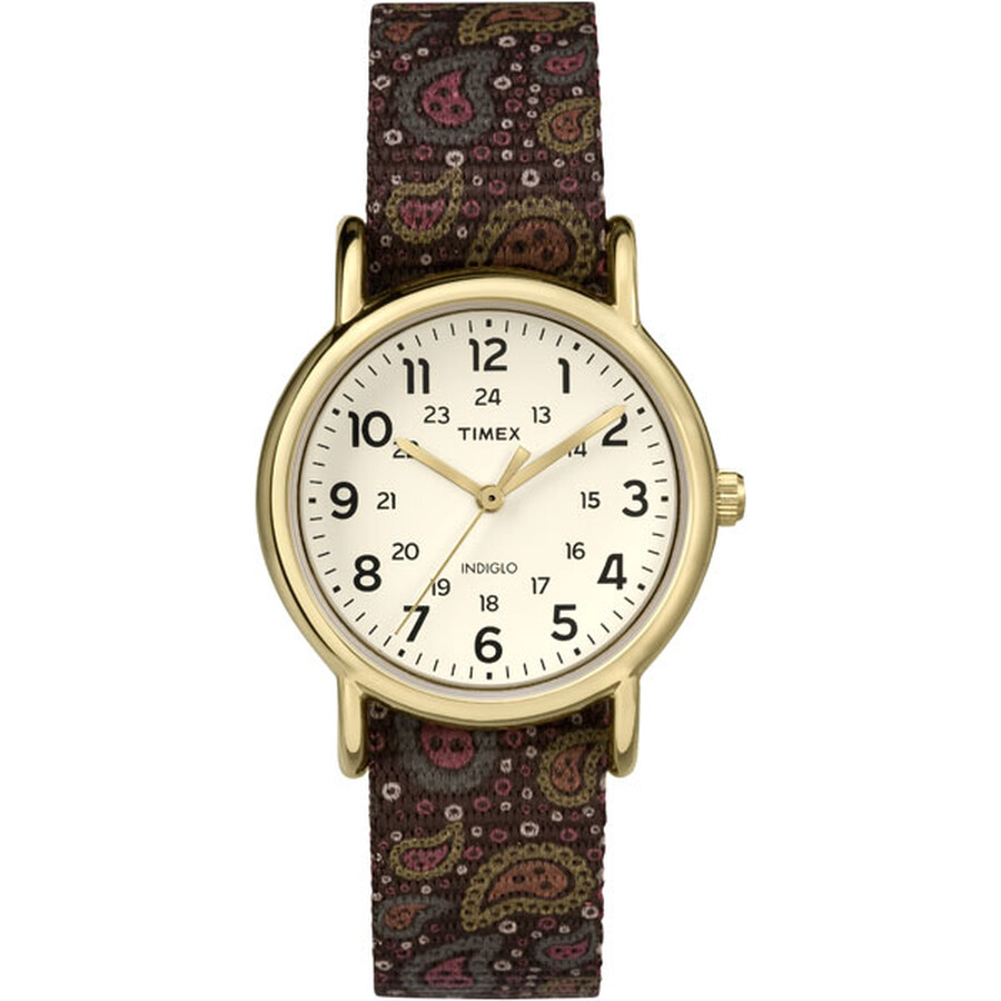 Timex Weekender Beige Dial Ladies Watch TW2P80200 753048597048 ...