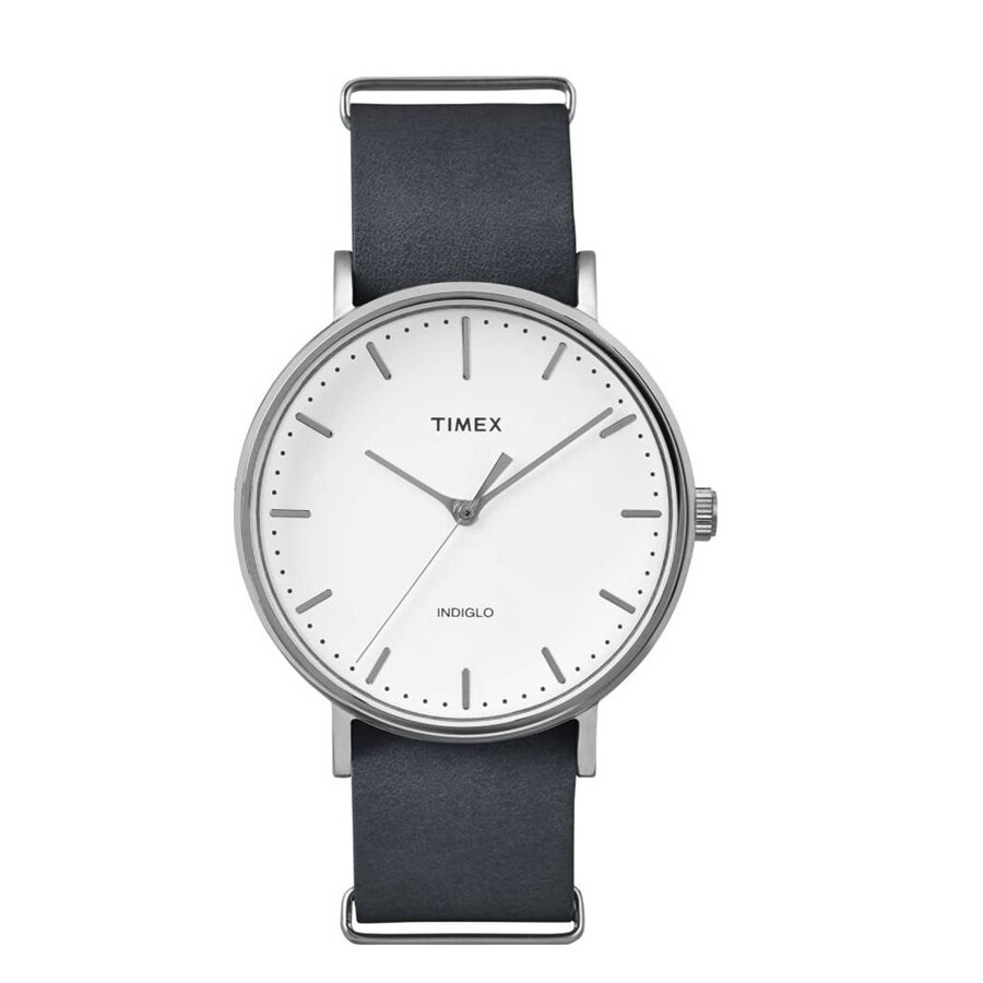 Timex Weekender Fairfield Quartz White Dial Unisex Watch TW2P91300 ...