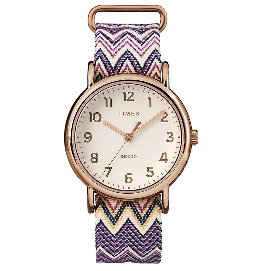 Timex Weekender Quartz Ladies Watch TW2R59000 - Timex, Weekender - Jomashop