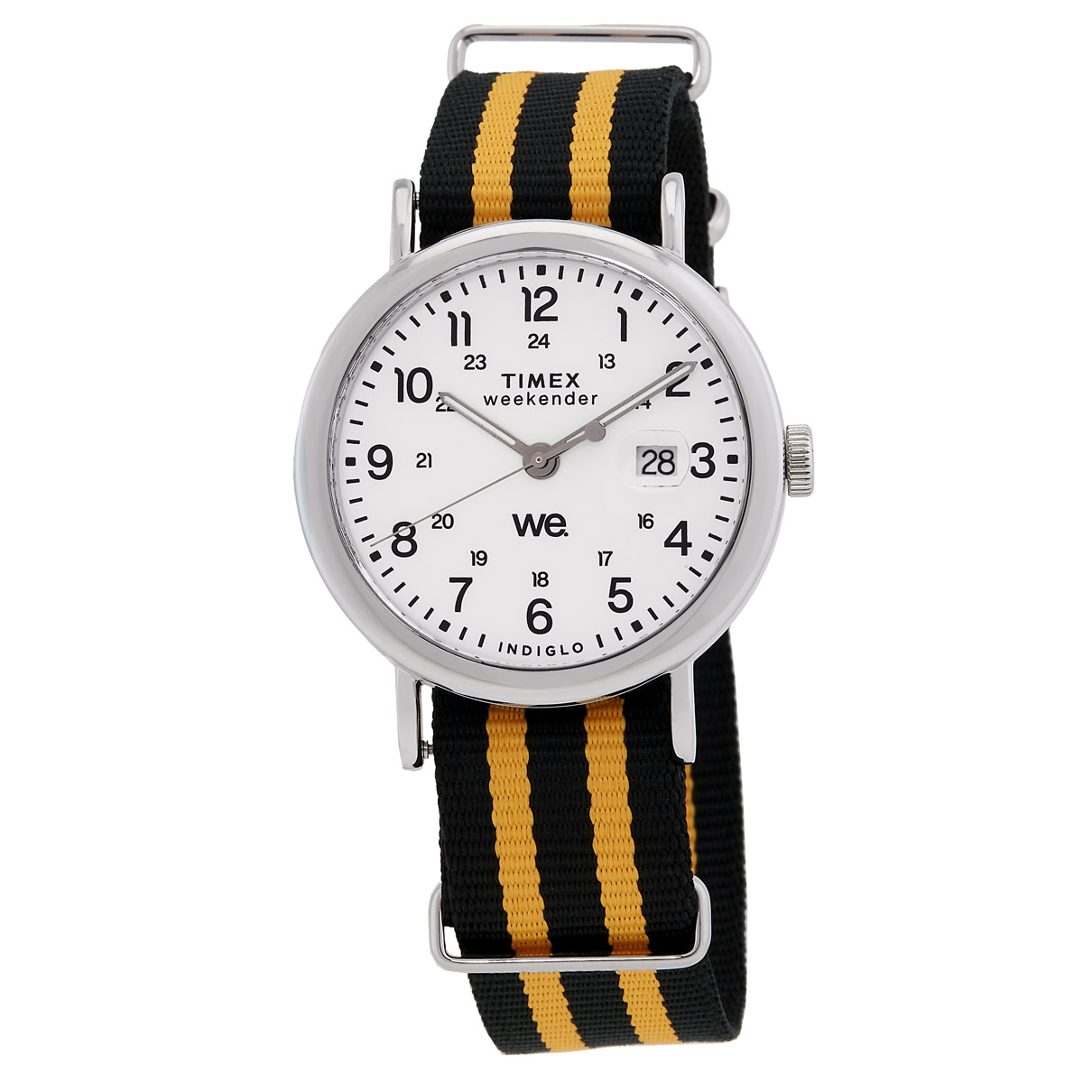 Timex Weekender Quartz White Dial Watch TW2W86200VQ 194366378597 ...