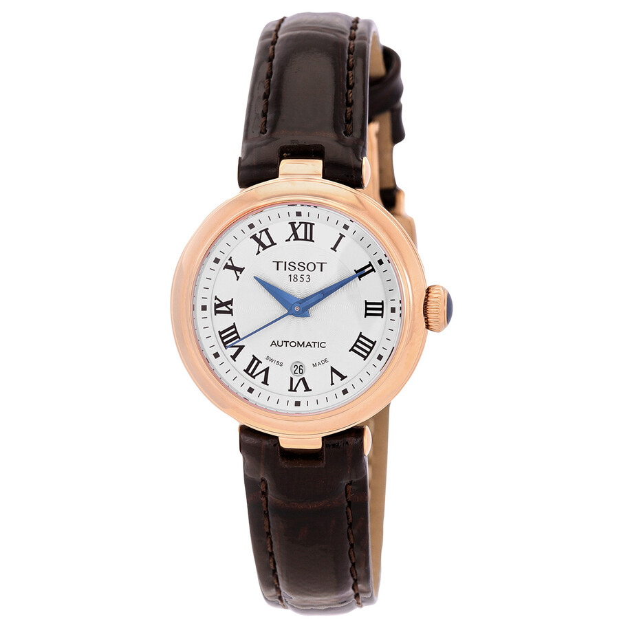 Tissot Bellissima Automatic White Dial Ladies Watch T1262073601300 ...