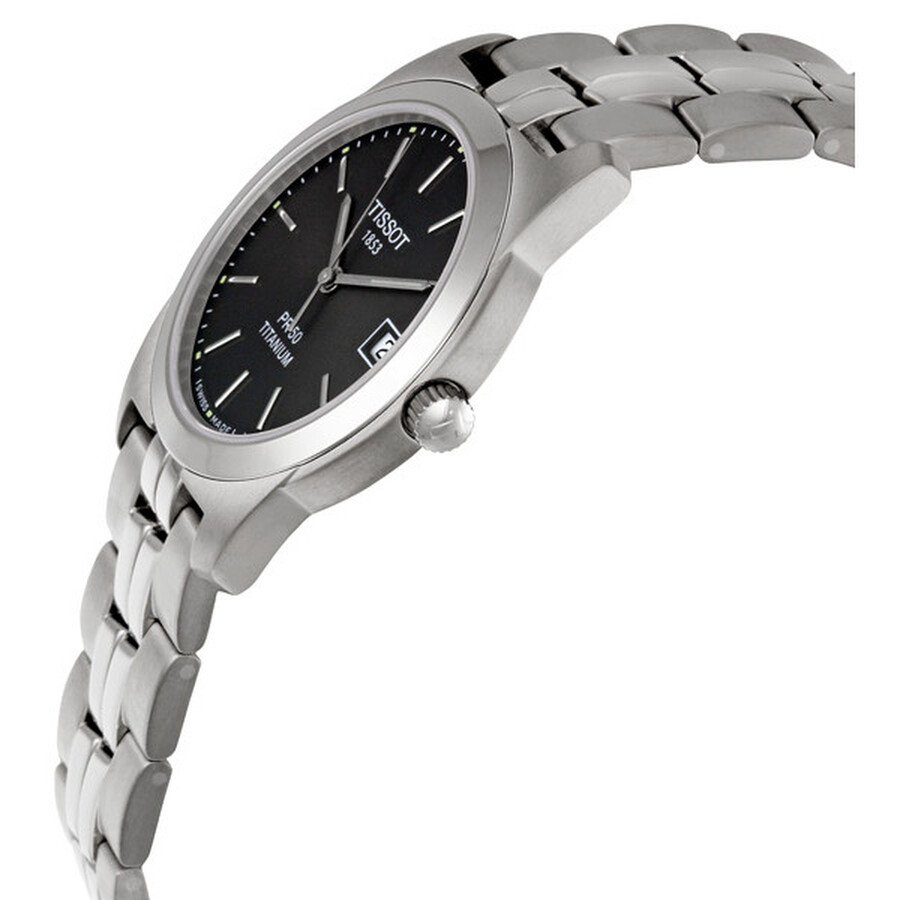 Tissot PR50 Titanium Black Men's Watch T34.7.481.61 - PR50 - T-Classic ...