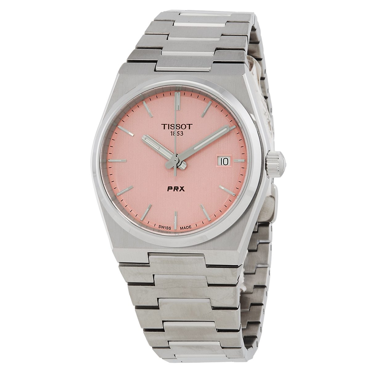 Tissot T-Classic Quartz Pink Dial Ladies Watch T1372101133100 ...