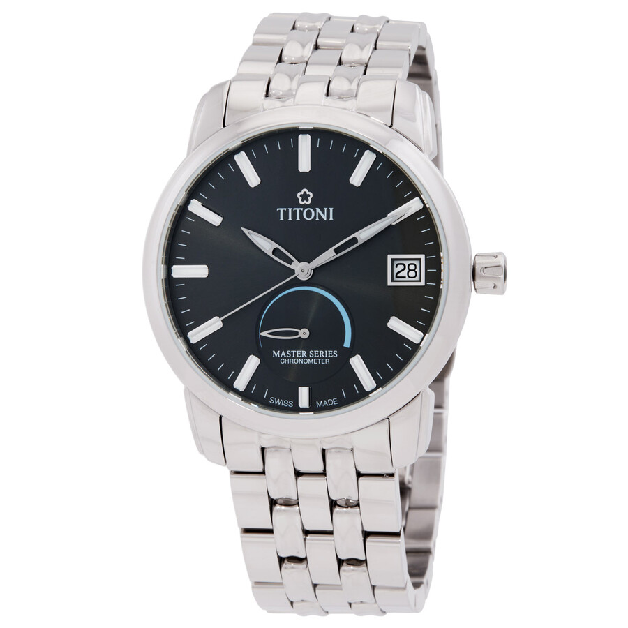 Titoni Master Series Automatic Anthracite Dial Men's Watch 94388-S-579 - Watches, Master Series ...