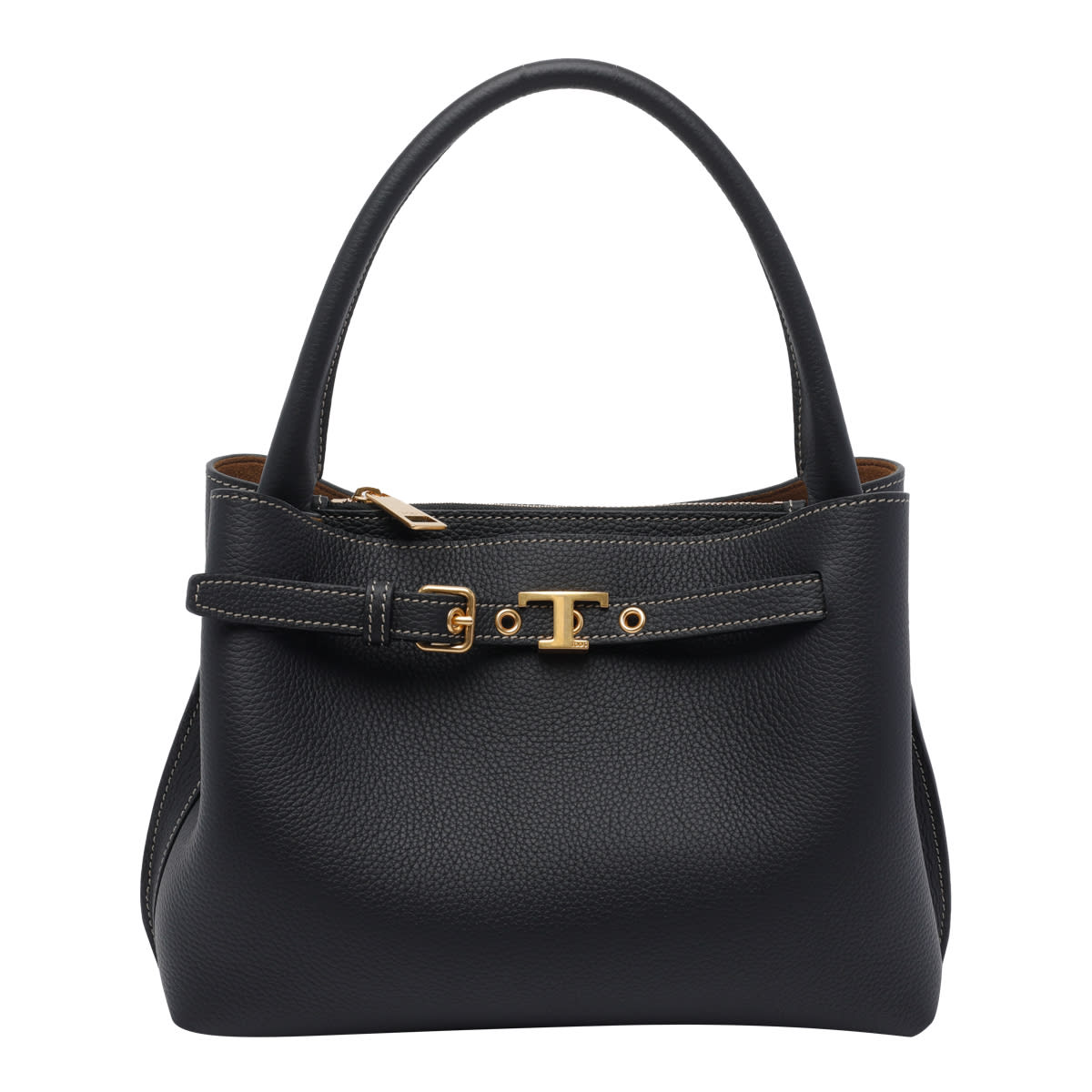 Tod's Mini Leather Handbag XBWTIMJ0100WKA_B999 - Handbags, Tods - Jomashop