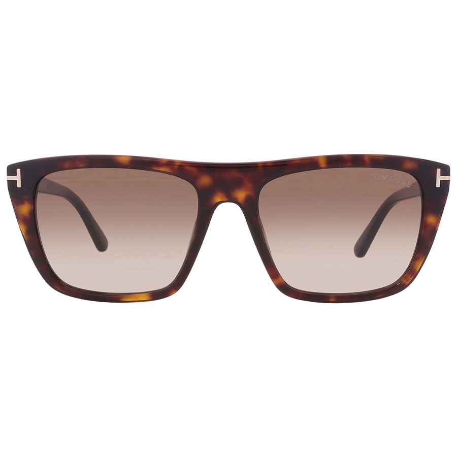 Tom Ford Aslan Smoke Gradient Square Men's Sunglasses FT1175 52B 56 ...