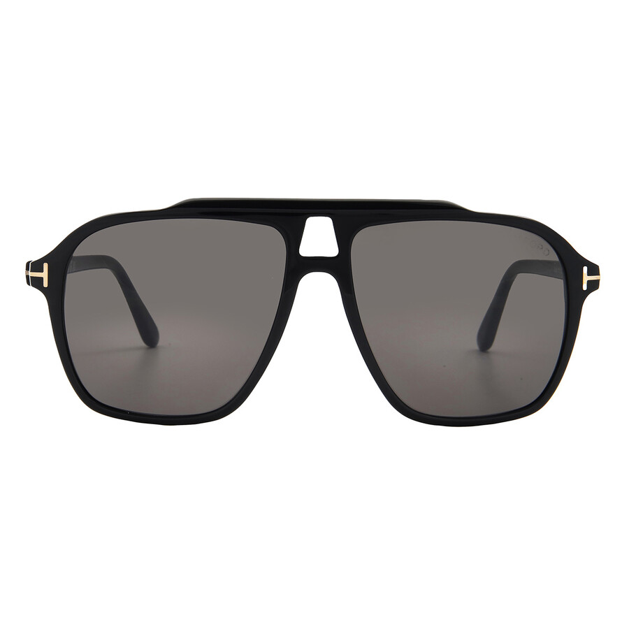 Tom Ford Autari Smoke Navigator Men's Sunglasses FT1209 01A 56 ...