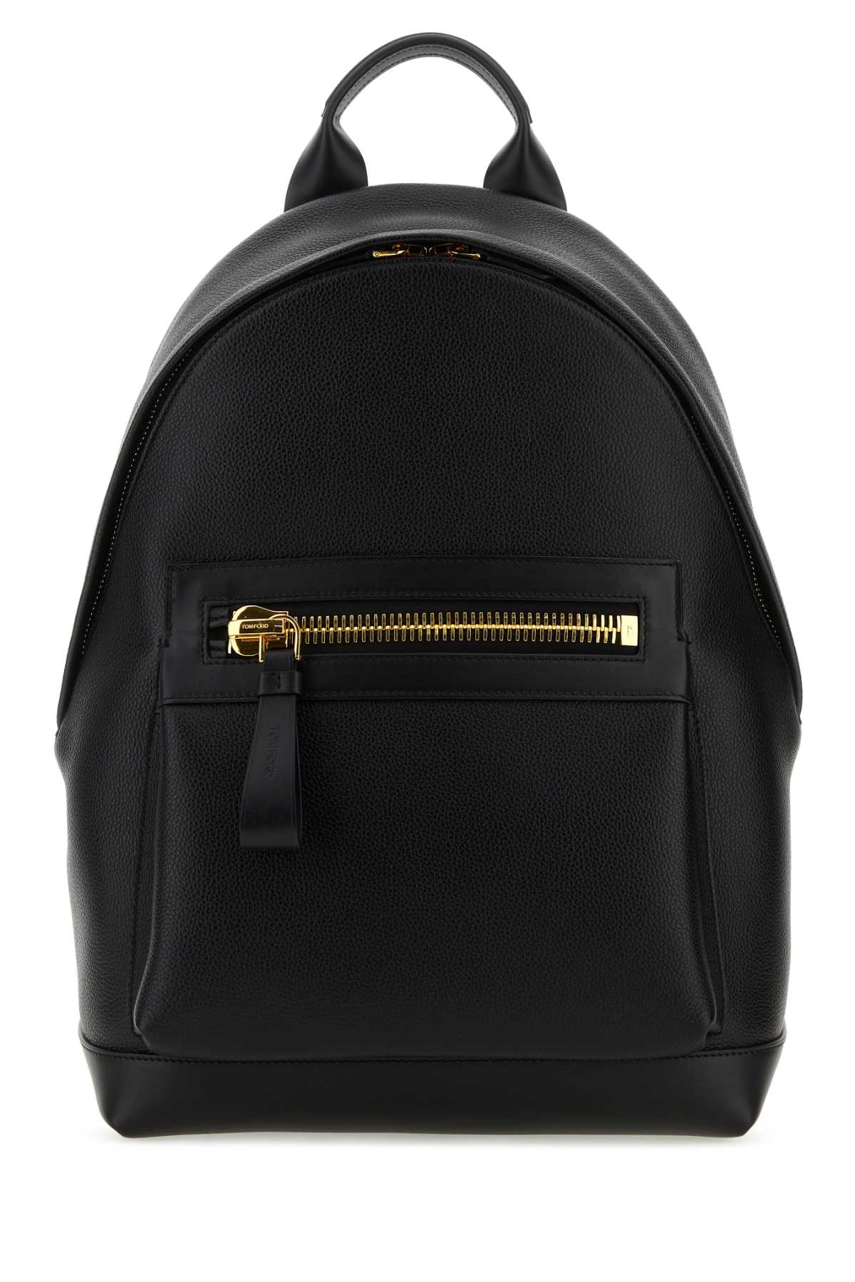 Tom Ford Black Leather Backpack H0397LCL213G_1N001 8055207739958 ...