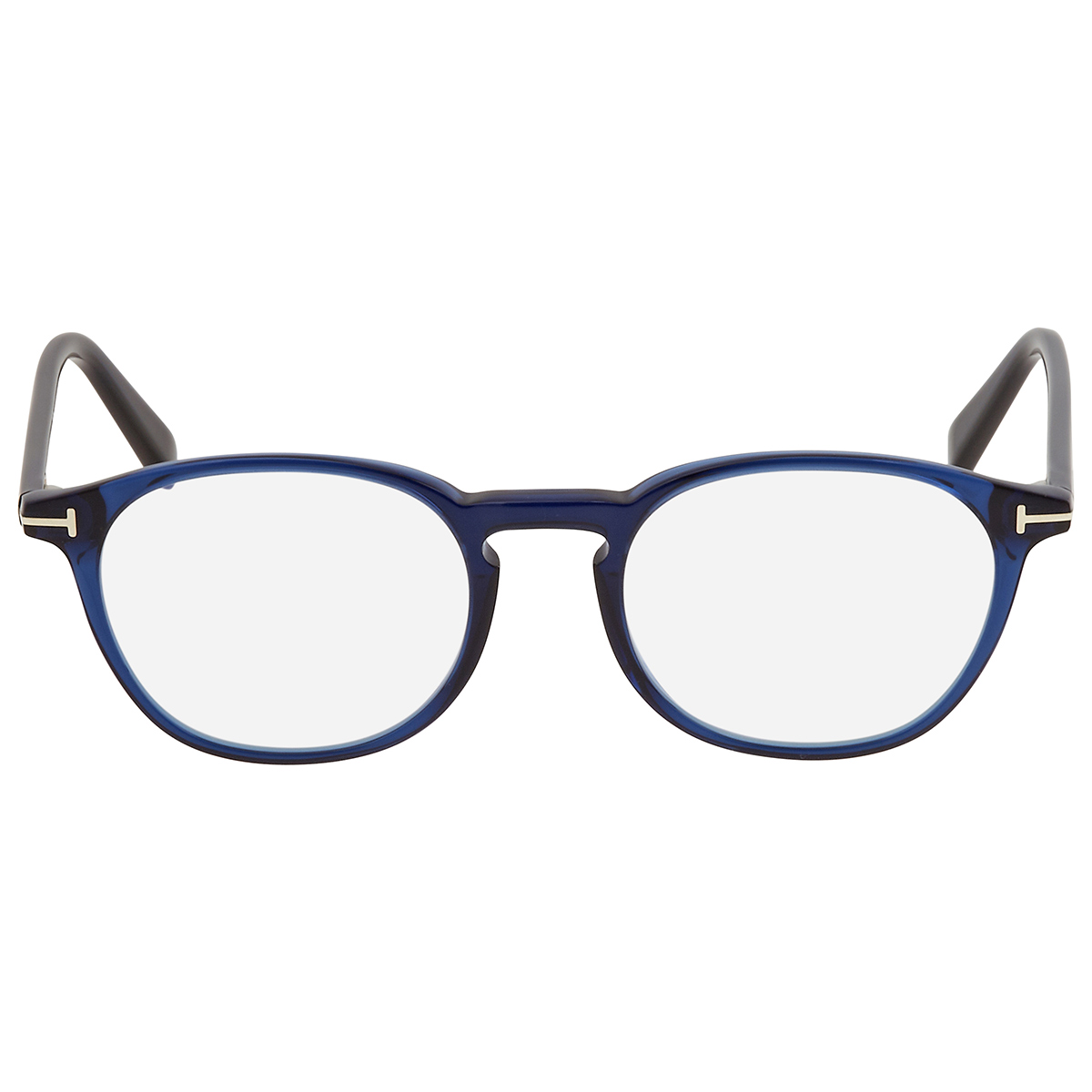 Tom Ford Blue Light Block Oval Unisex Eyeglasses FT5583-B 090 50 ...