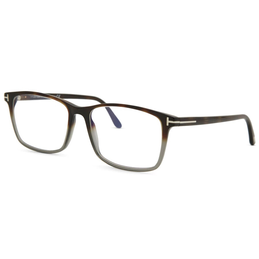 Tom Ford Blue Light Block Pilot Men's Eyeglasses FT5584-B 056 54 ...