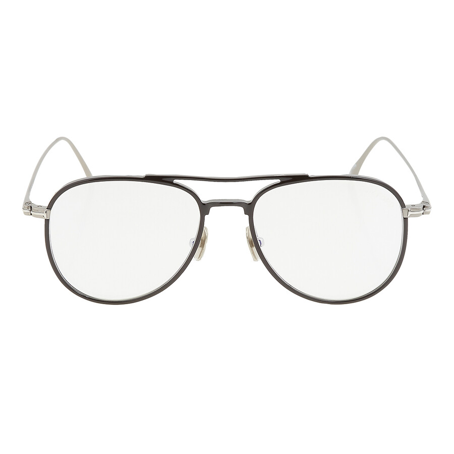 Tom Ford Blue Light Block Pilot Men's Eyeglasses FT5666-B 001 52 ...