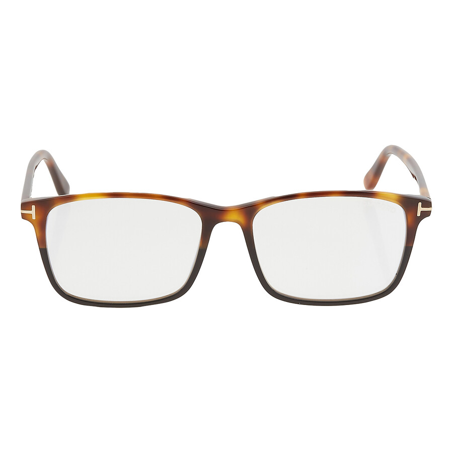 Tom Ford Blue Light Block Rectangular Men's Eyeglasses FT5584-B 053 56 ...