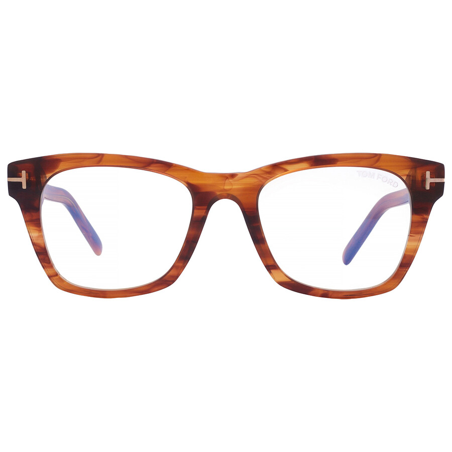 Tom Ford Blue Light Block Square Men's Eyeglasses FT5886-B 047 52 ...