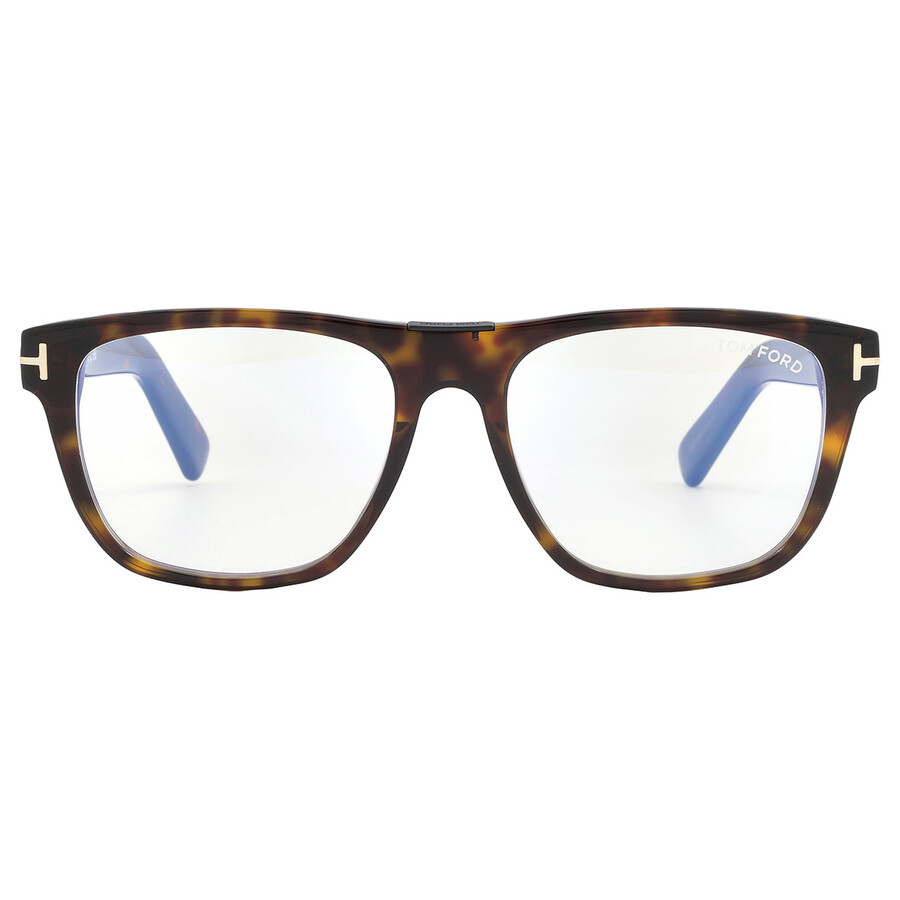 Tom Ford Blue Light Block Square Men's Eyeglasses FT5902-B 052 54 ...