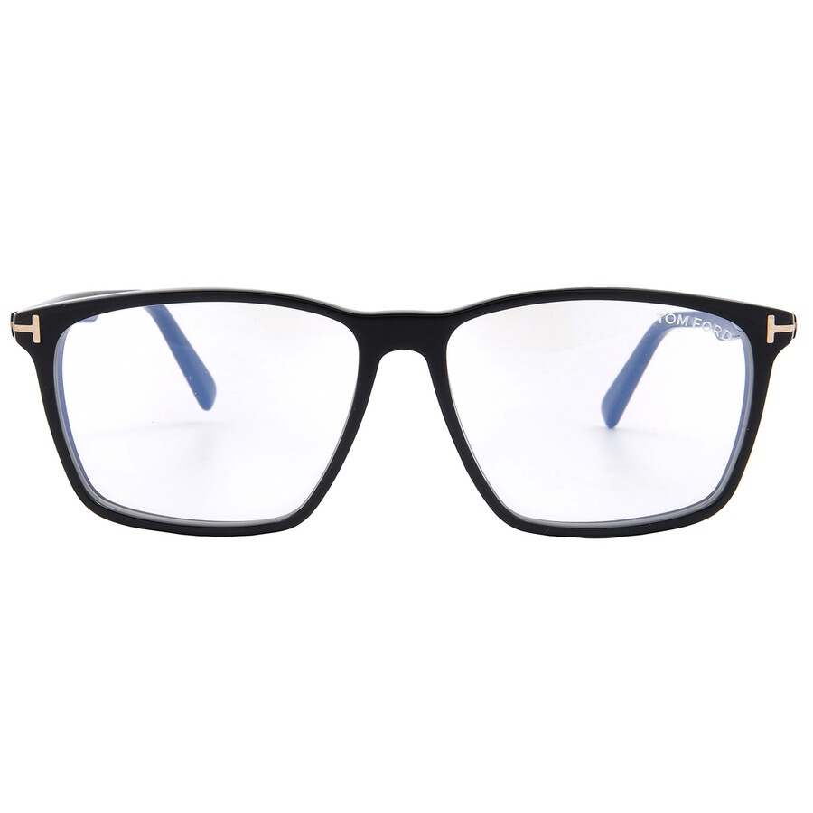 Tom Ford Blue Light Block Square Men's Eyeglasses FT5959-B 001 56 ...