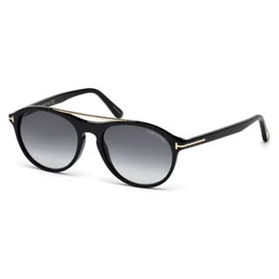 Tom Ford Cameron Grey Oval Men's Sunglasses FT0556 01B 53 664689875245 ...