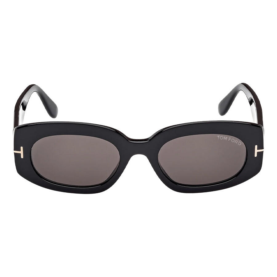 Tom Ford Cielle Smoke Oval Ladies Sunglasses FT1187 01A 52 889214549204 ...