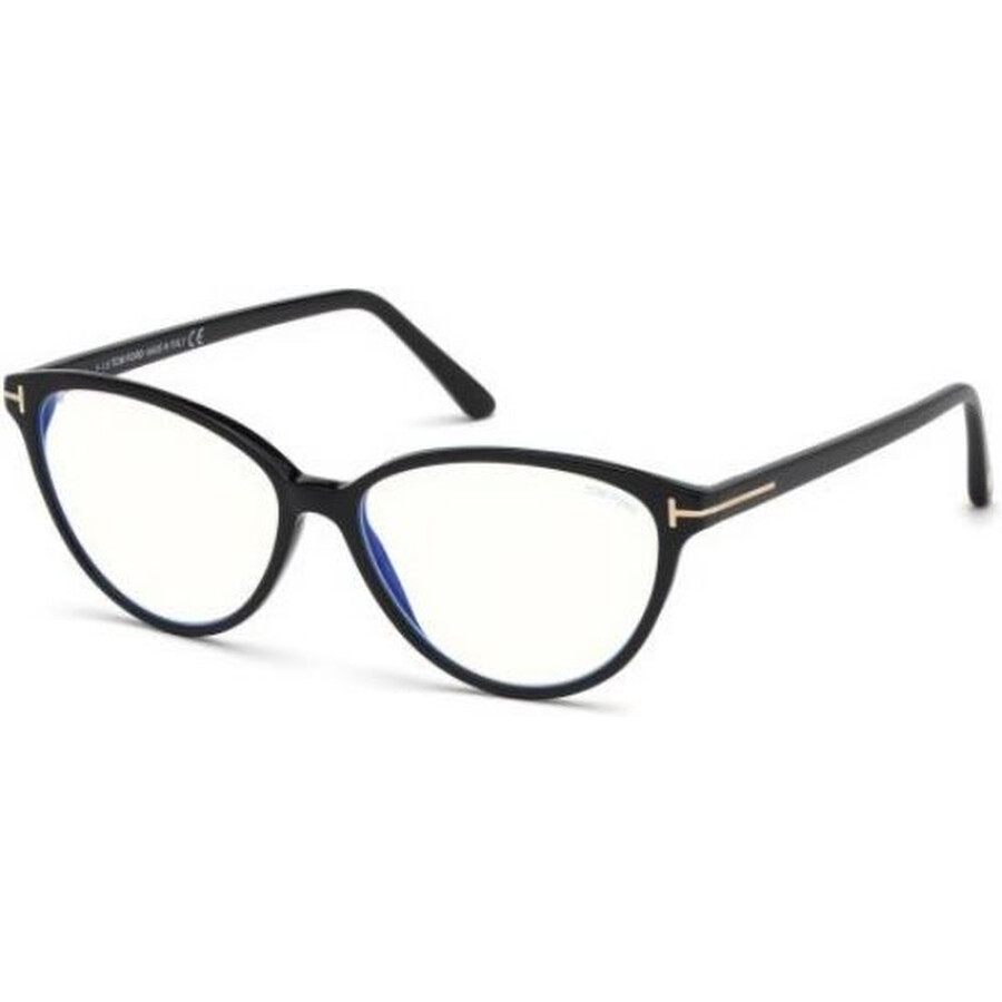Tom Ford Blue Light Filter Cat Eye Ladies Eyeglasses FT5545-B 001 53 ...