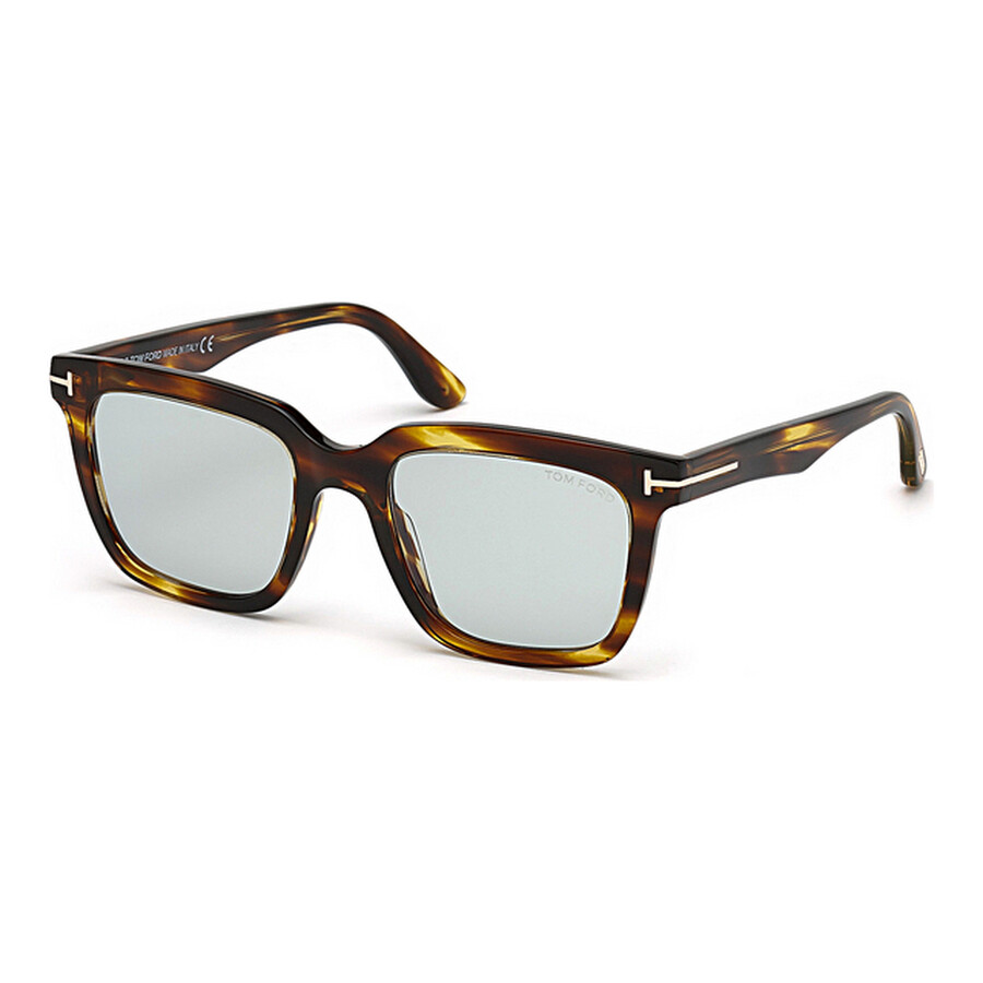 Tom Ford Marco Smoke Square Men's Sunglasses FT0646 55A 53 664689980147 ...