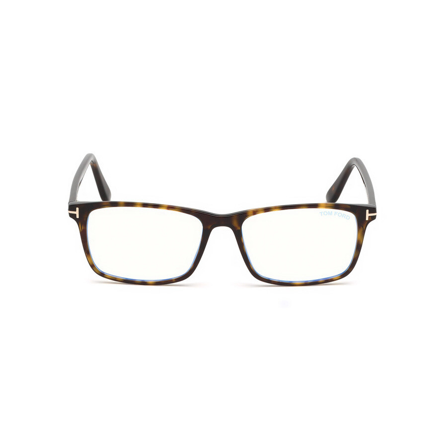 Tom Ford Men's Tortoise Square Eyeglass Frames FT5584-B052 FT5584-B 052 ...