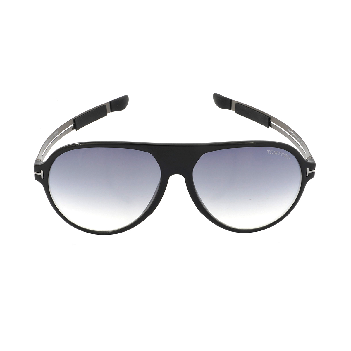 Tom Ford Oscar Smoke Gradient Pilot Men's Sunglasses FT0881 01B 60 ...