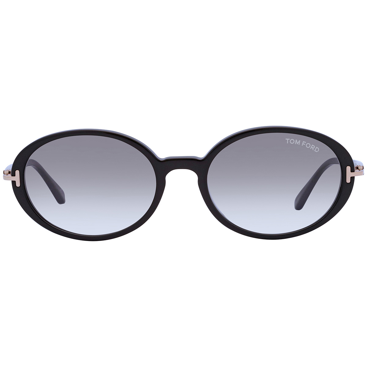 Tom Ford Raquel Smoke Gradient Oval Ladies Sunglasses FT0922 01B 56 ...