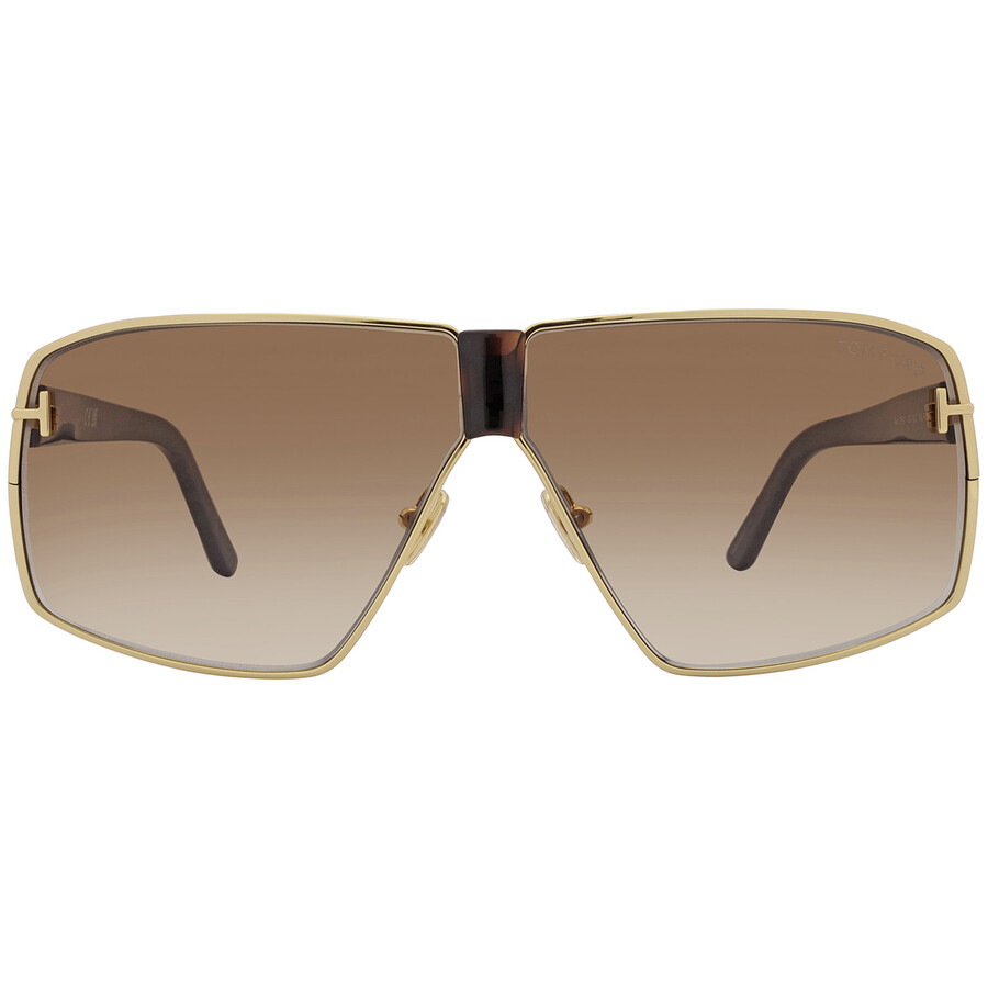 Tom Ford Reno Brown Gradient Navigator Unisex Sunglasses FT0911 30F 66 ...