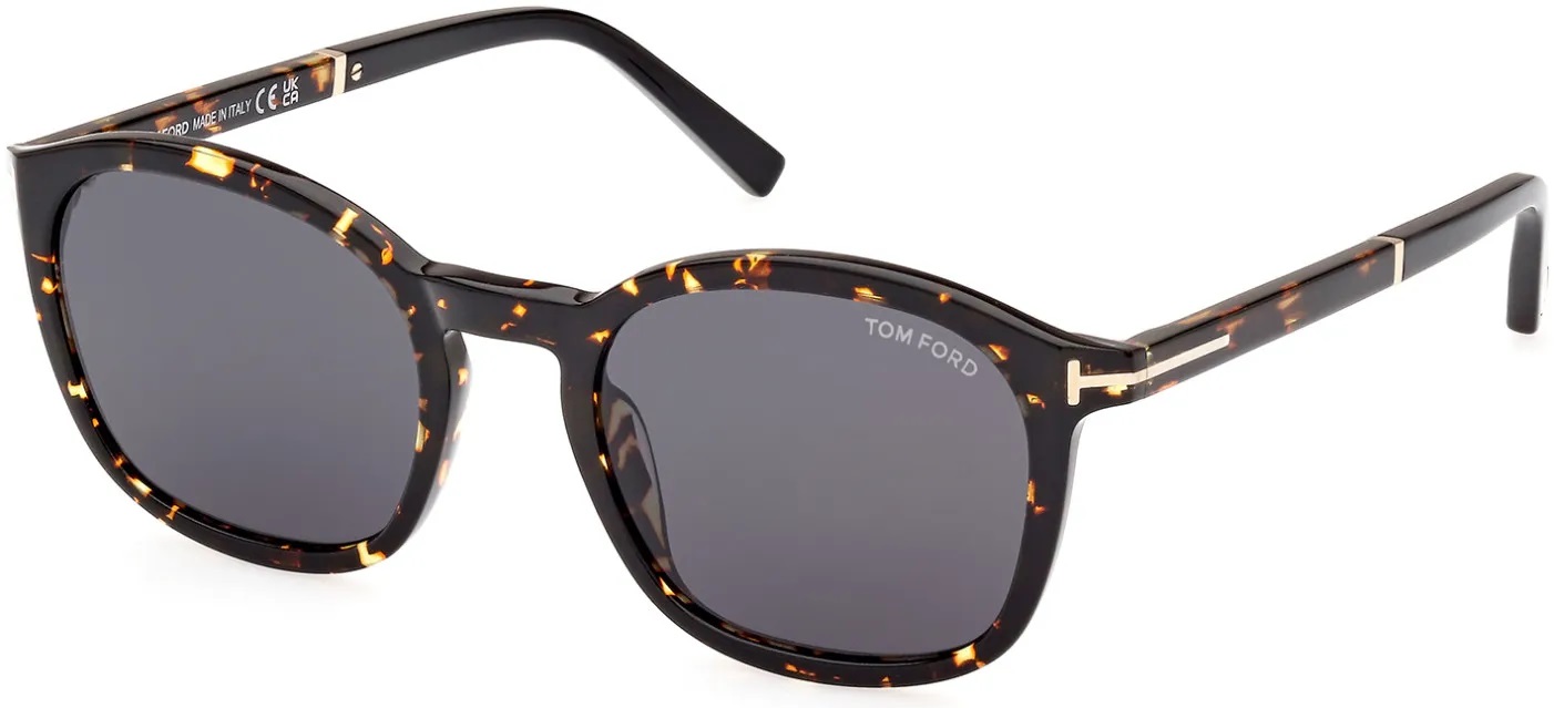 Tom Ford Jayson Smoke Square Men's Sunglasses FT1020 52A 52 ...