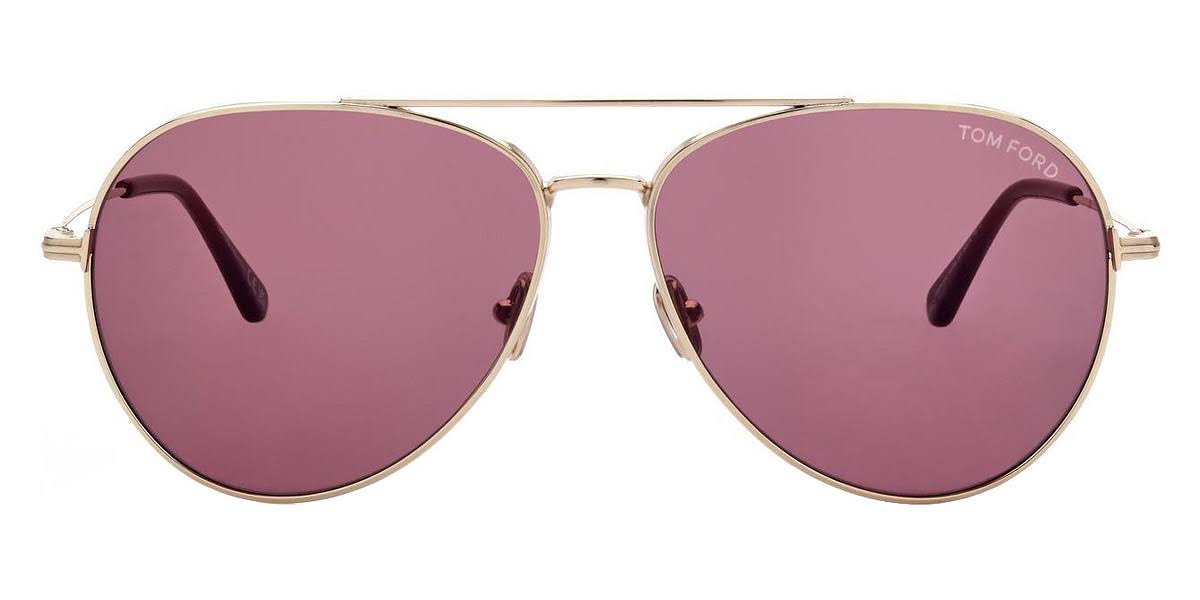Tom Ford Violet Pilot Unisex Sunglasses FT0996 32Y 62 889214384706 ...