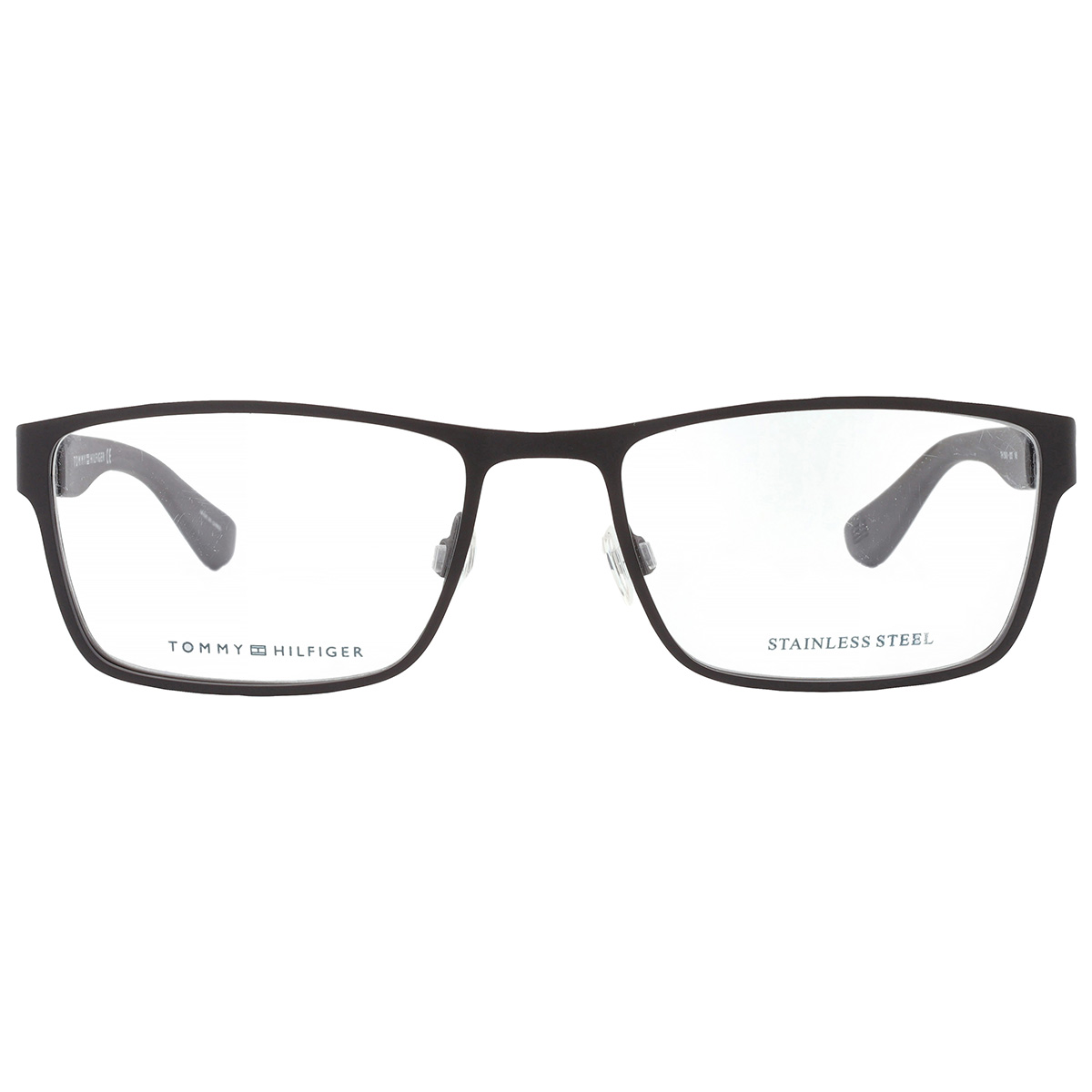 Tommy Hilfiger Demo Rectangular Men's Eyeglasses TH 1543 0003 54 ...