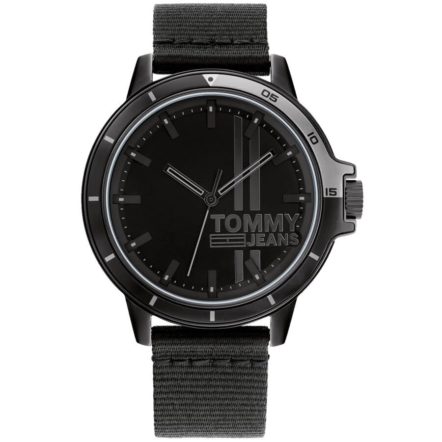Tommy Hilfiger Houston Black Dial Men's Watch 1791923 885997419864 ...