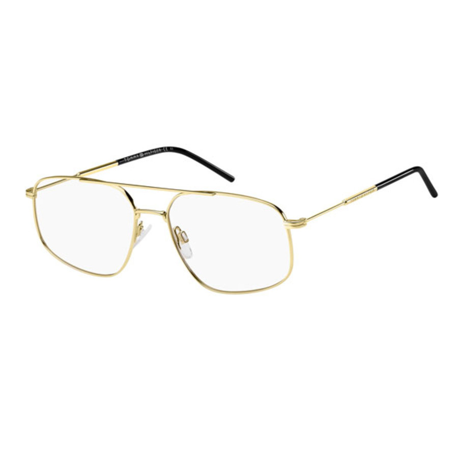 Tommy Hilfiger Ladies Gold Tone Square Eyeglass Frames TH16310J5G0056 ...