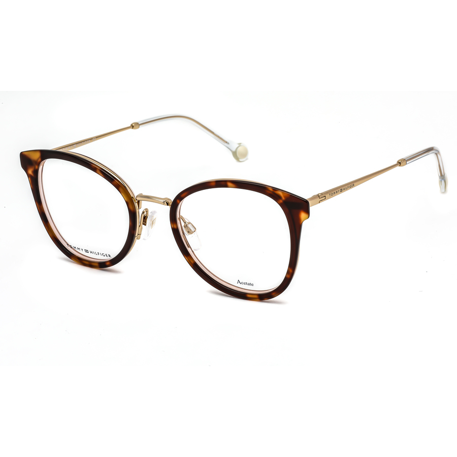 Tommy Hilfiger Ladies Pink Cat Eye Eyeglass Frames TH18370HT80052 ...